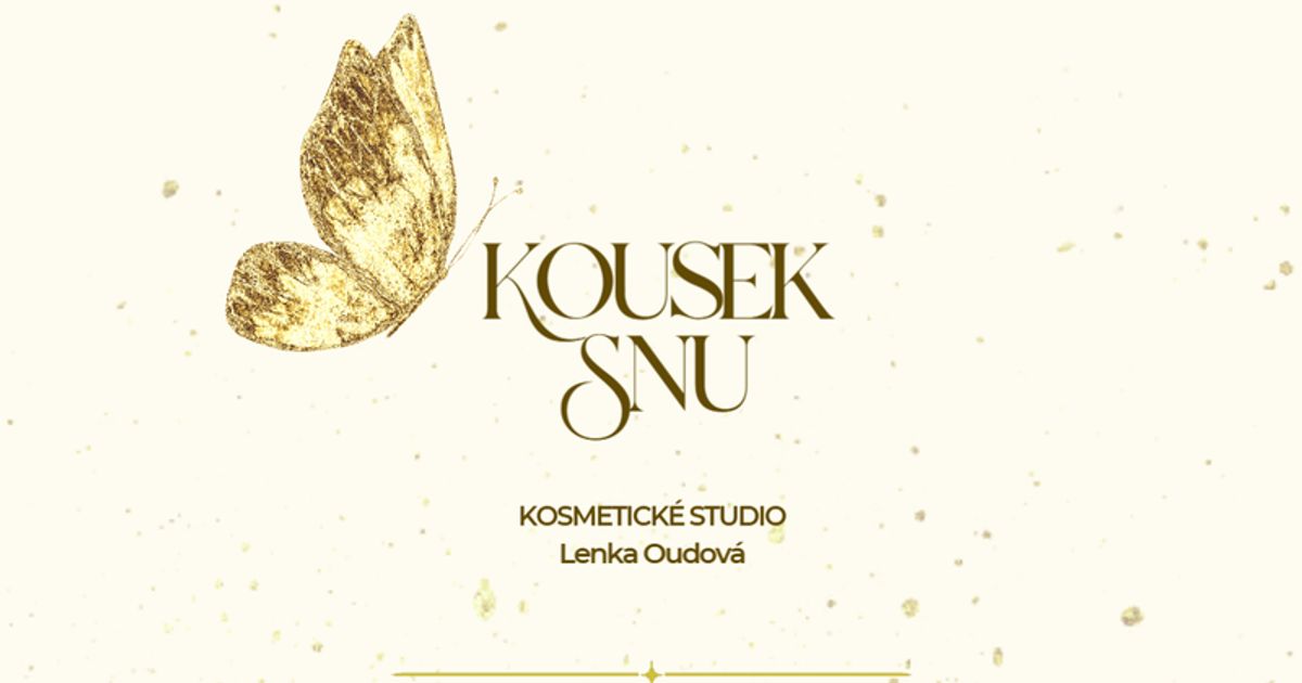 Kousek snu, Kosmetické studio Lenka Oudová